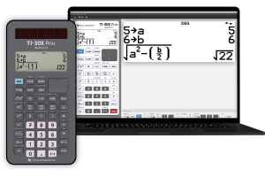 Mit dem TI-30X Prio MathPrint™ bestens gerüstet bis zum Abitur ...
